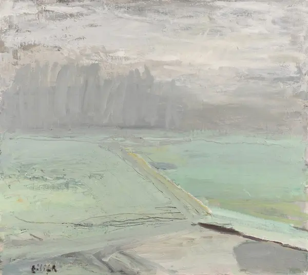 Stortingets kunstsamling - Eilif Amundsen: Fuktig landskap